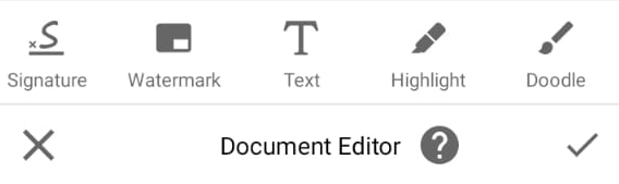 How to use text tool? – Lufick Apps Help Center
