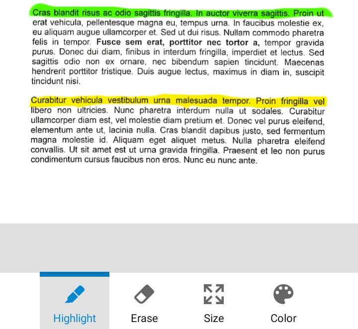 How to use Highlight Tool? – Lufick Apps Help Center
